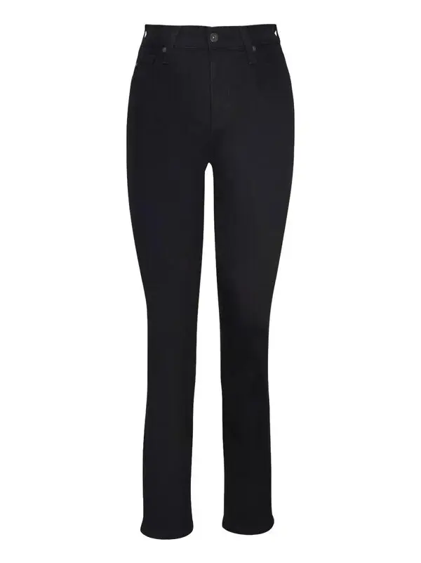 Ag Almy Straight-leg Jeans - Black
