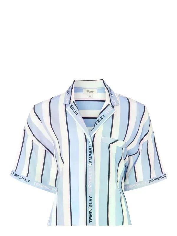 TEMPERLEY LONDON Dominique Shirt - Blue