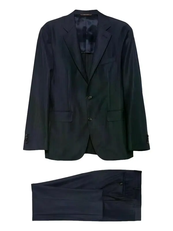 Canali Single-breasted Suit - Blue