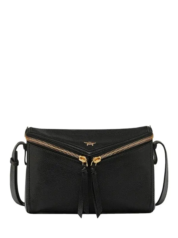 Mcm Diamant 3d Shoulder Bag - Black