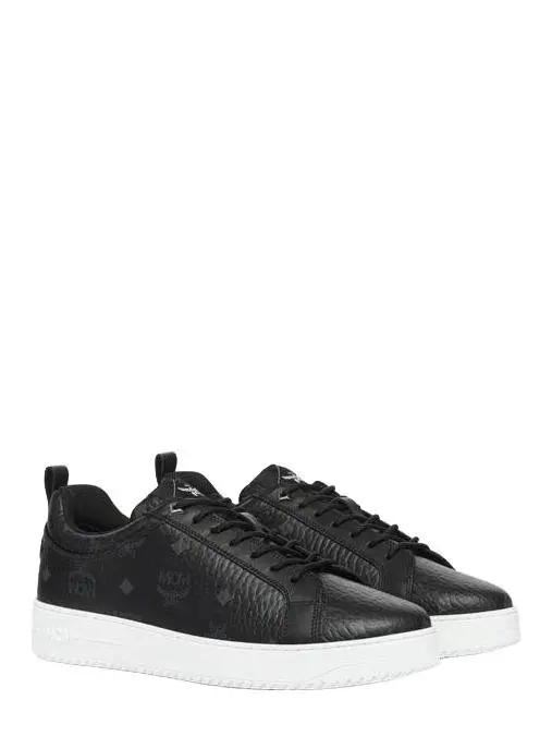 Mcm Neo Terrain Low-top Sneakers - Black