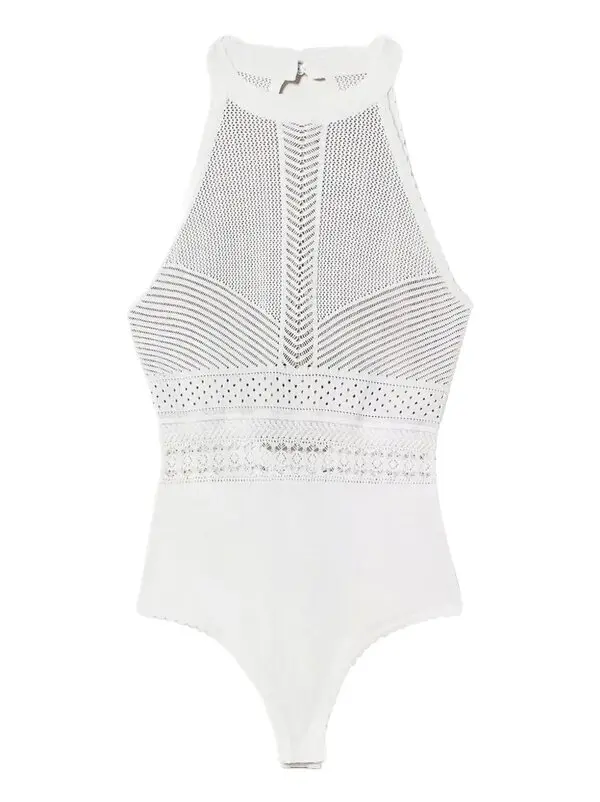 TWINSET Knitted Bodysuit - 00282_neve