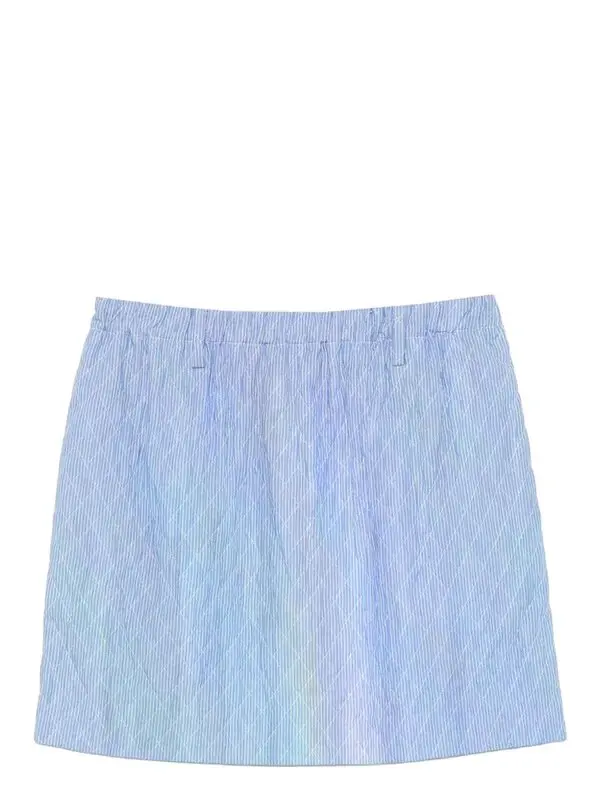 N°21 Striped Mini Skirt - Blue