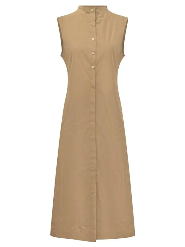 Loulou De Saison Loulou Studio Maui Dune Sleeveless Maxi Dress - Beige