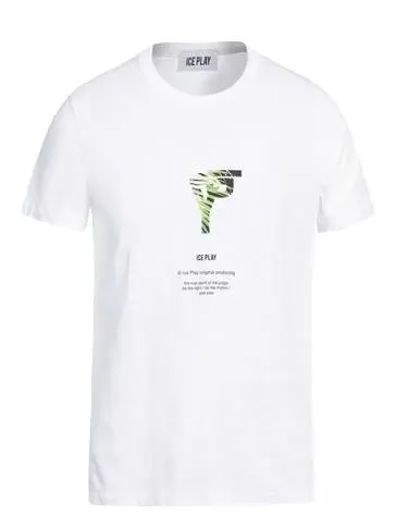 ICE PLAY T-shirt Size Cotton - White