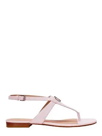 Ralph Lauren Everley Nappa Leather Thong Sandal - Pink
