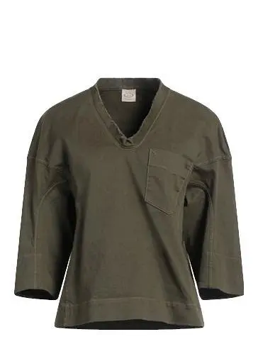 TOD'S Gabardine Top - Green
