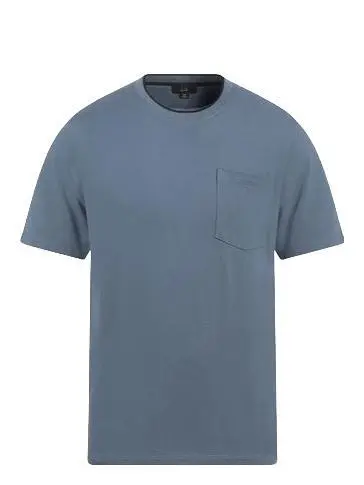 Dunhill T-shirt Slate Size Cotton, Mulberry Silk - Blue