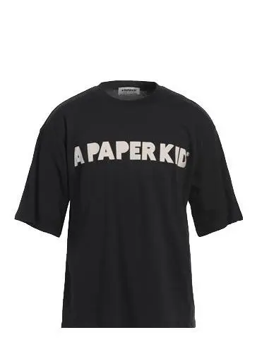 A PAPER KID T-shirt Size Cotton - Black