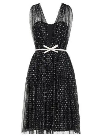 Elisabetta Franchi Midi Dress - Black