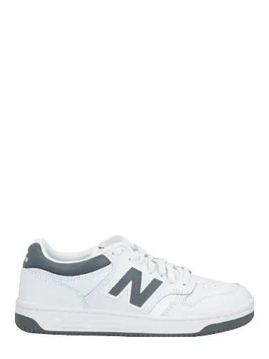 NEW BALANCE Leather Low-top Sneakers - White