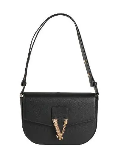 Versace Saddle Cross-body Bag - Black