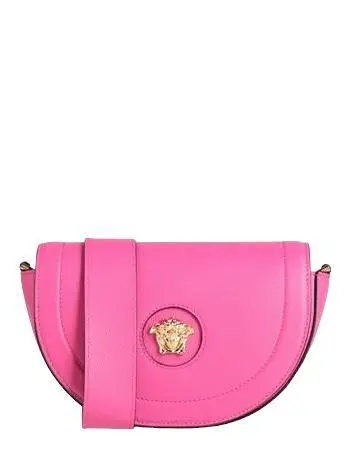 Versace Cross-body Saddle Bag - Pink