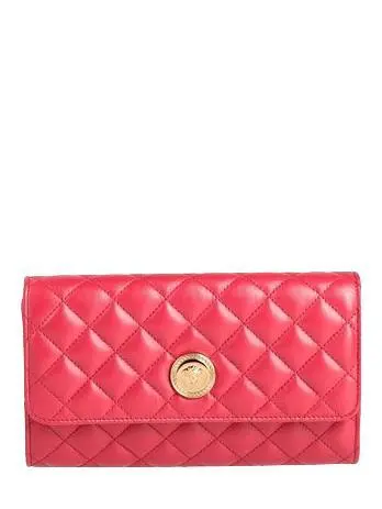 Versace Handbag Lambskin - Red