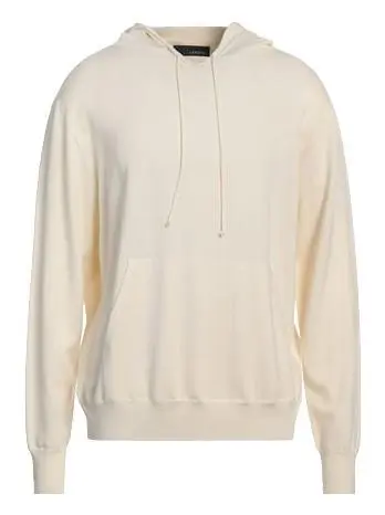 LARDINI Knit Hoodie - White