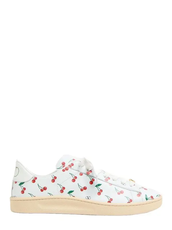 Valentino Garavani Royco Cherryfic Sneakers - White