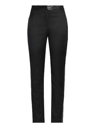 GAËLLE PARIS Tapered Twill Pants - Black