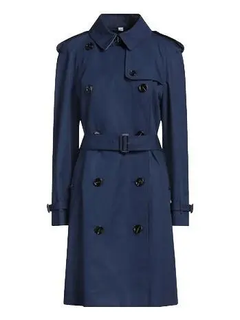 Burberry Twill Trench Coat - Navy