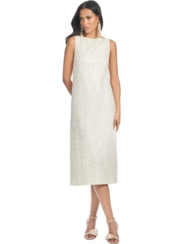 Sachin & Babi Eden Sequin Sheath Dress - Moonlight