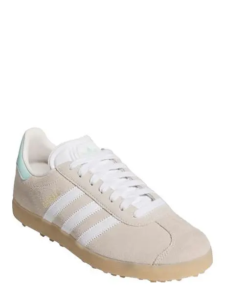 Adidas Gazelle Spikeless Golf Shoe - Chalk White/white/mint