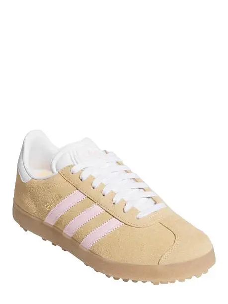 Adidas Gazelle Spikeless Golf Shoe - Ice Tangerine/pink/white