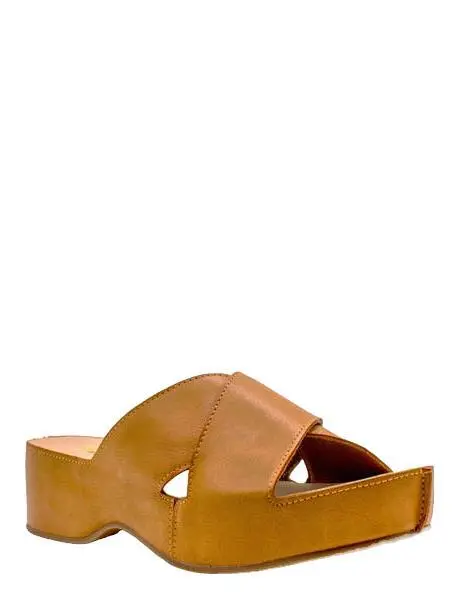 VOLATILE Edith Platform Sandals - Tan