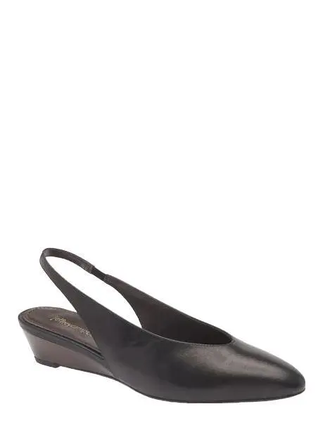 Jeffrey Campbell Snoop Slingback Wedge Pump - Black