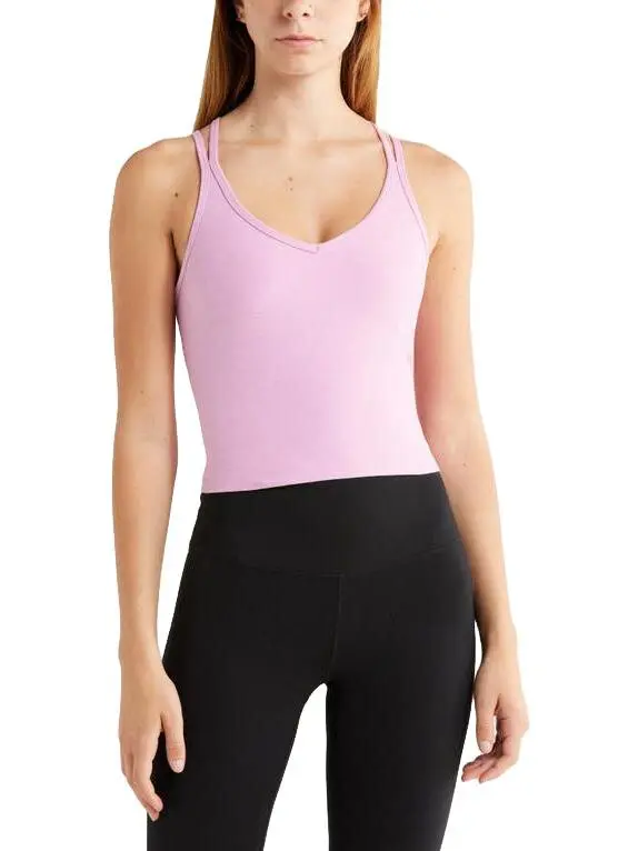 Beyond Yoga Spacedye Tank - Pink Haze Heather