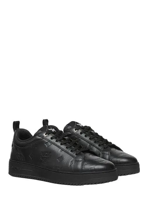 Mcm Neo Terrain Lo Sneakers - Black