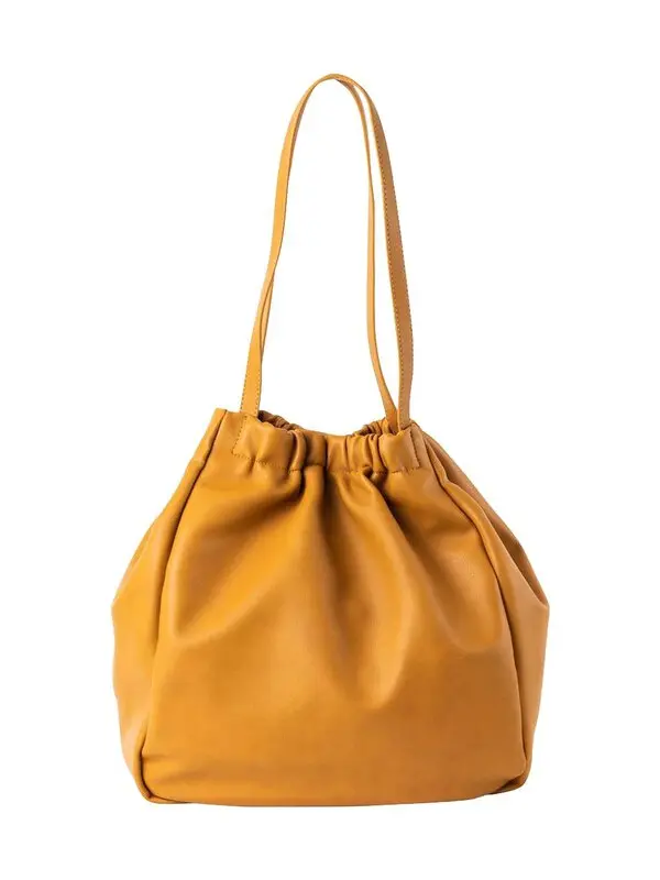 URBAN ORIGINALS Paradise Vegan Leather Tote - Mustard