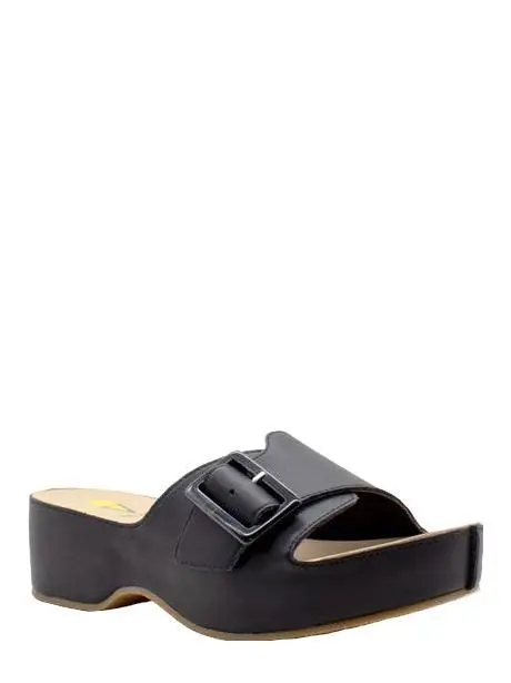 VOLATILE Bertha Platform Slide Sandal - Black