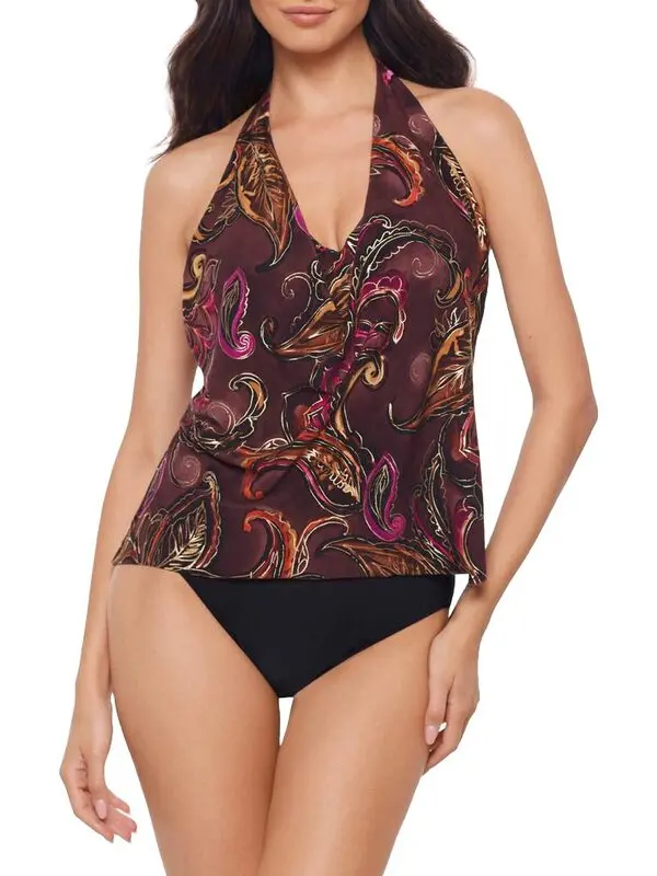 Magicsuit Empress Sophie Tankini Top - Wine Red