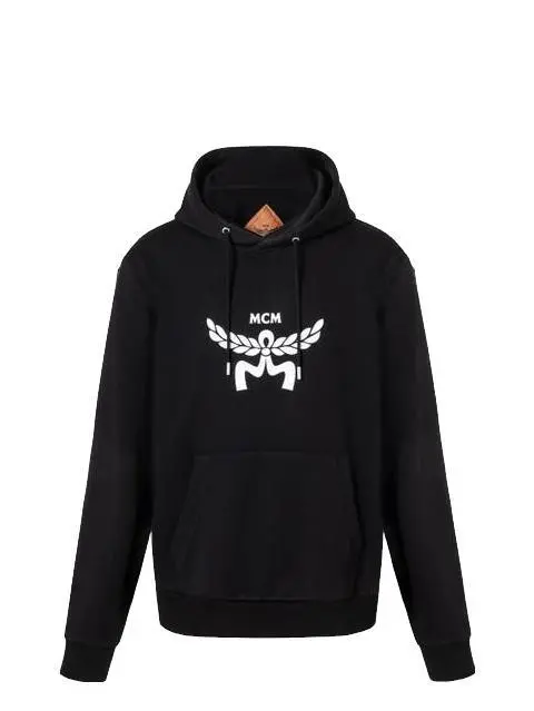 Mcm Classic Logo Hoodie - Black
