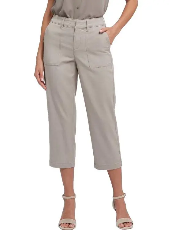 NYDJ Straight Leg Utility Capri Pants - Saddlewood