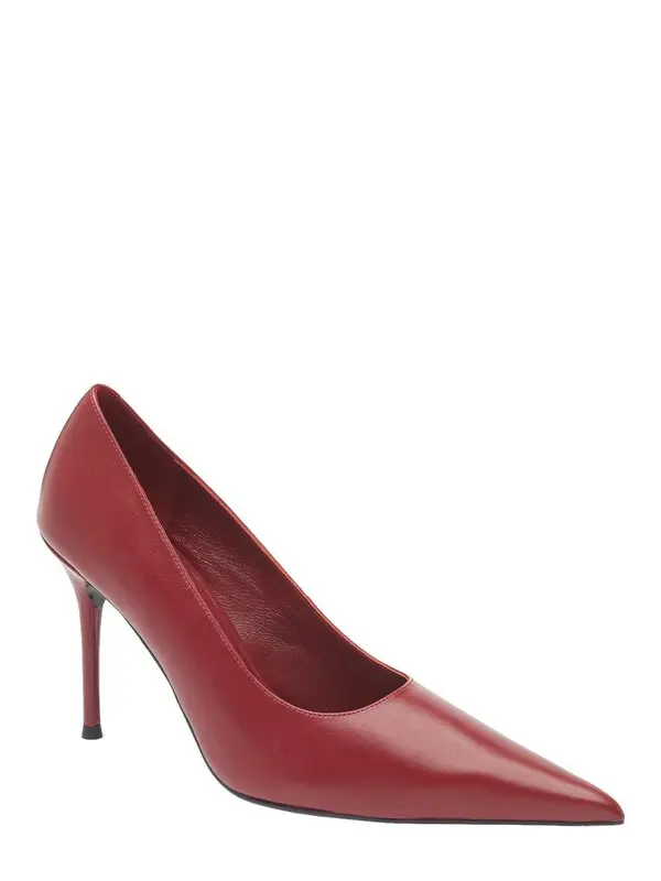 TONY BIANCO Imogen Pointed Toe Pumps - Berry Venice