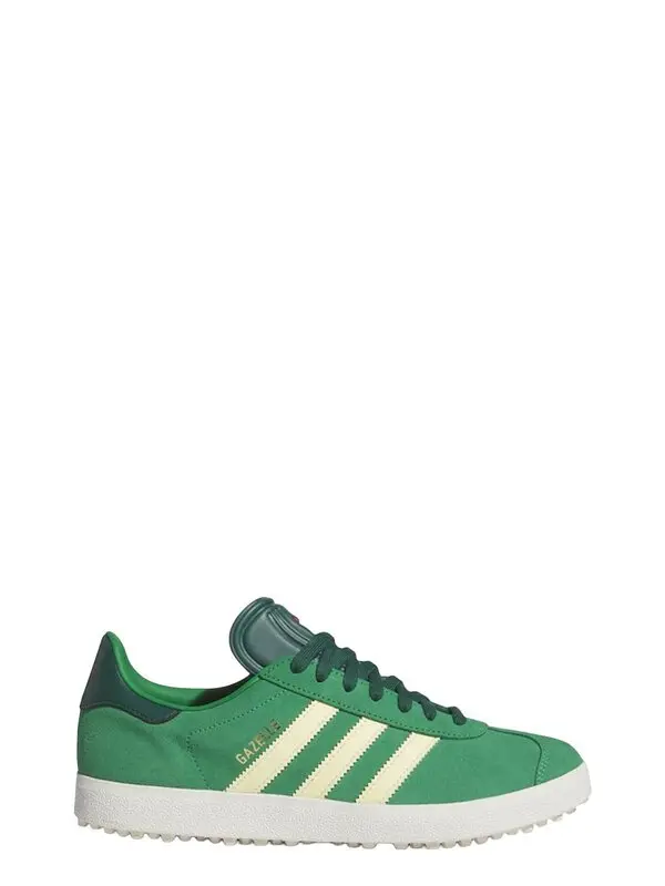 Adidas Gazelle Spikeless Golf Sneakers - Green/almost Yellow/collegiate Green