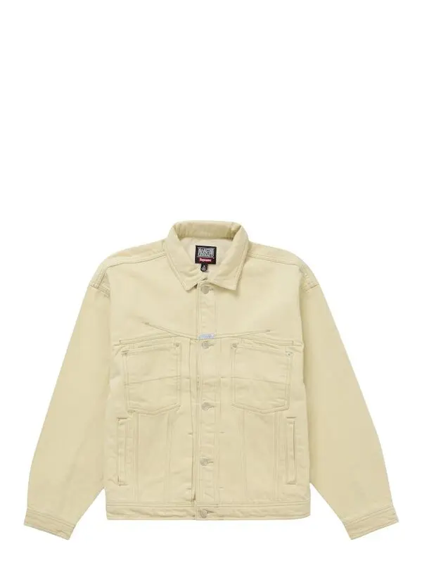 Supreme Marithé + François Girbaud Xseam Denim Trucker Jacket - Cream
