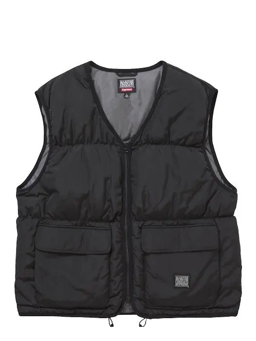 Supreme Marithé + François Girbaud Down Puffer Vest - Black