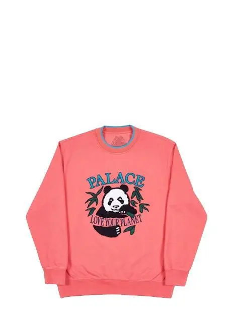 PALACE Panda Crew - Pink
