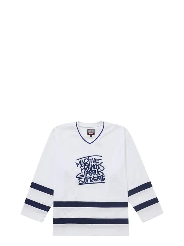 Supreme Marithé + François Girbaud Hockey Jersey - White