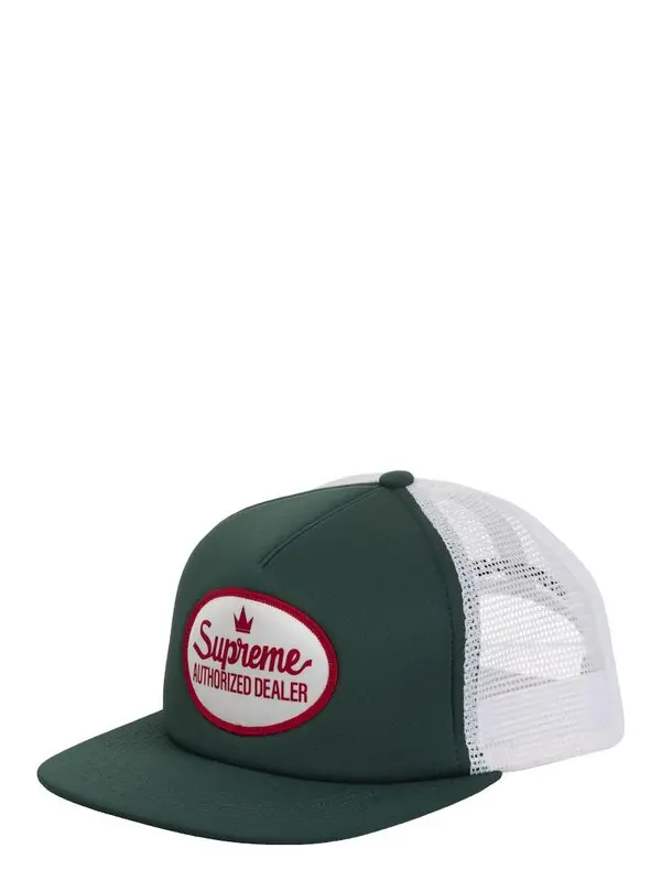 Supreme Authorized Mesh Back 5-panel Cap - Green