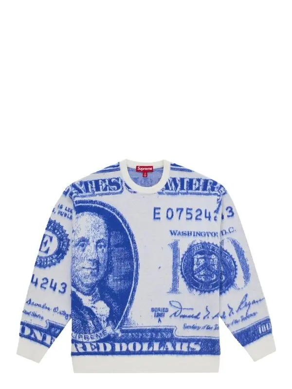 Supreme Printed Sweater - White
