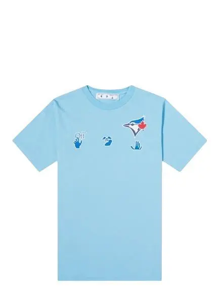 Off-White Mlb Toronto Bj T-shirt - Blue