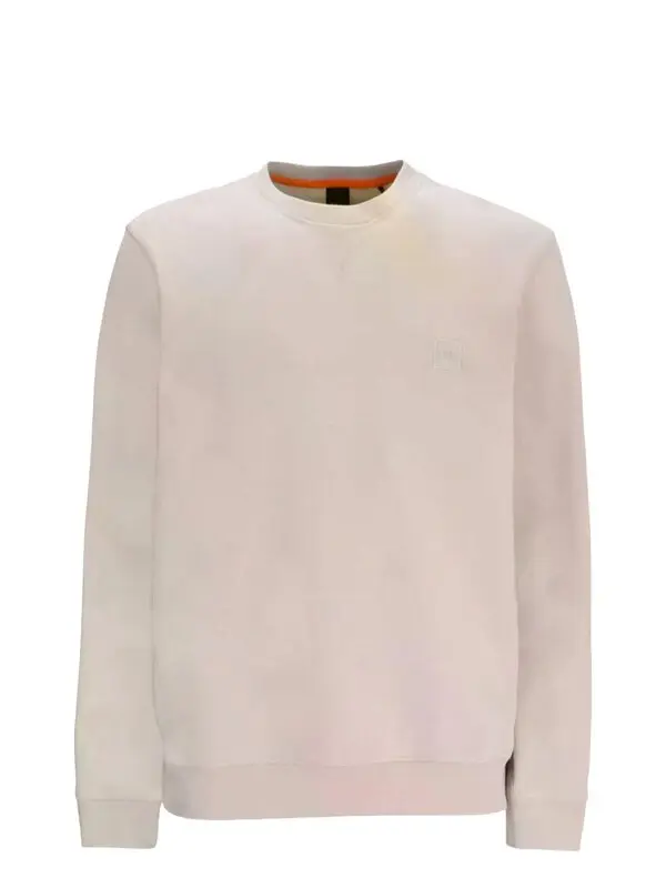 BOSS Logo-patch Sweatshirt - Neutrals