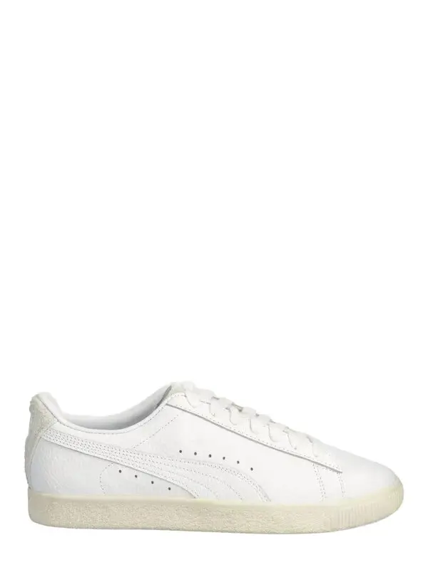 PUMA Clyde Leather Sneakers - White