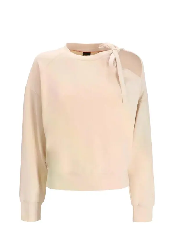 BOSS Bow-embellished Sweatshirt - Neutrals