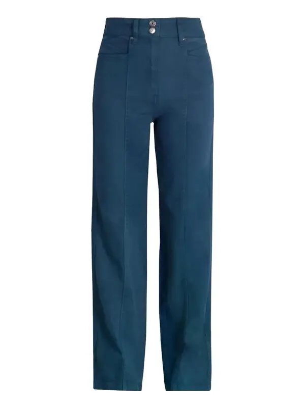 BOSS Seam-detail Trousers - Blue