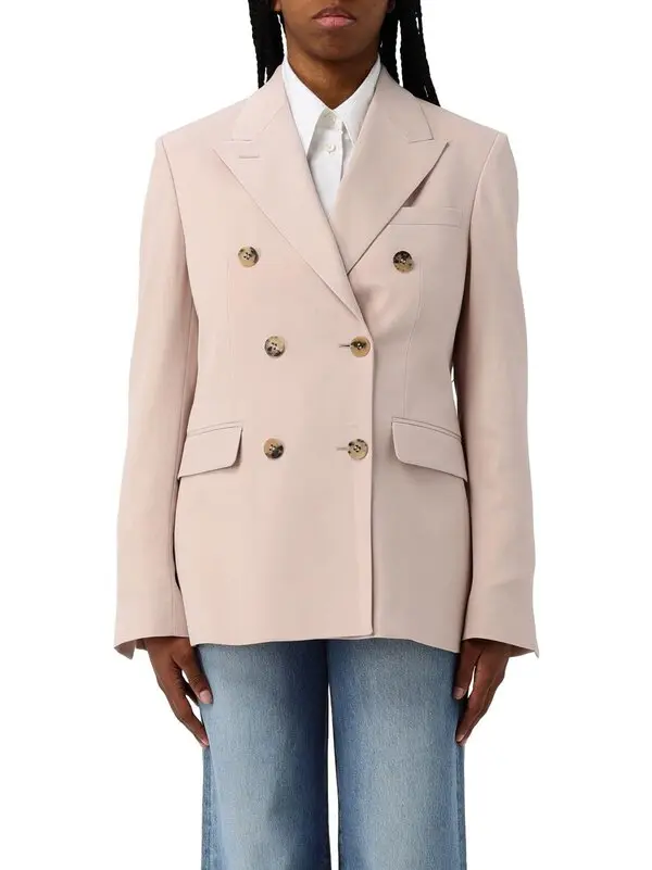 GOLDEN GOOSE Double-breasted Jacket - Pink