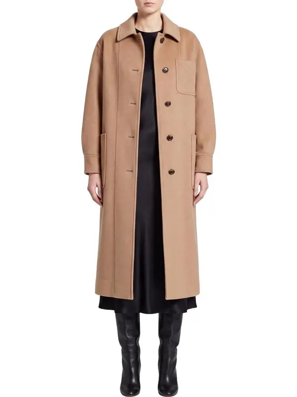 Max Mara Long Coat - Brown
