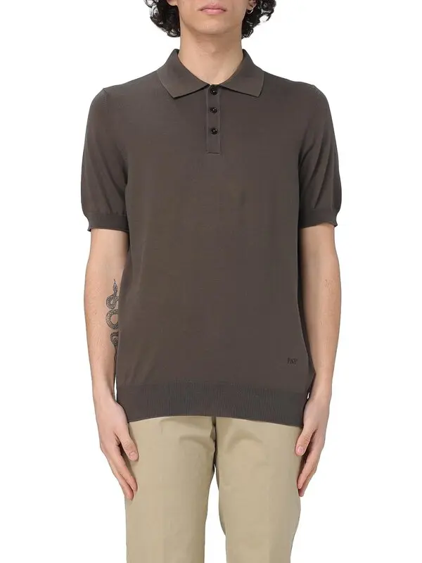 FAY Polo Shirt - Brown